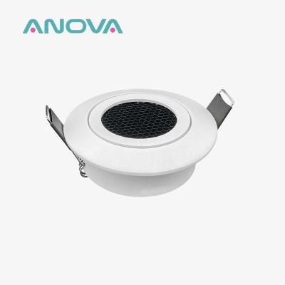China MR16 Waterproof Recessed Light Housing Cutout 68mm Anti Glare Angle Adjustable for sale