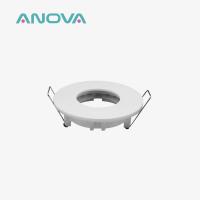China Waterproof Downlight Frame IP65 MR16 Downlight Housing Round 82x28mm for sale