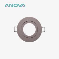 China Eco Friendly MR16 Downlight Housing Bamboo Fiber 25 Degree Tilted Recessed Light Housing for sale