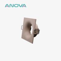 China Modern Down Light Housing Square Anti Glare LED Recessed Light Housing for sale