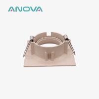 China Modern Down Light Housing Square Anti Glare LED Recessed Light Housing for sale