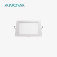 China 80lm IP44 Led Thin Recessed Lighting 6W 20mm Square Recessed Downlights for sale