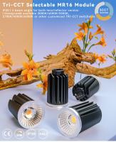 China Tri-CCT Adjustable MR16 Module 12W COB LED 3000K/4000K/5000K 2700K/4000K/6000K for sale