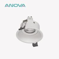 China Commercial Adjustable Anti-Glare GU10 Recessed Spotlight Downlight Frame for sale