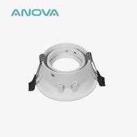 China Commercial Adjustable Anti-Glare GU10 Recessed Spotlight Downlight Frame for sale