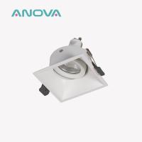 China GU10 Recessed Spotlight And Downlight Adjustable Anti-Glare Housing For Commercial for sale