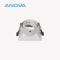 China GU10 Recessed Spotlight And Downlight Adjustable Anti-Glare Housing For Commercial for sale