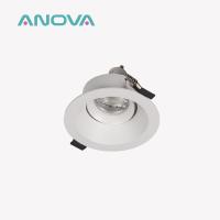 China GU10 Recessed Spotlight And Downlight Adjustable Anti-Glare Housing For Commercial for sale