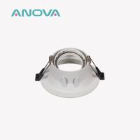 China GU10 Recessed Spotlight And Downlight Adjustable Anti-Glare Housing For Commercial for sale