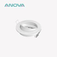 China Commercial Lighting Recessed Spotlight Frame With 20° Tilt And Rotating Housing for sale