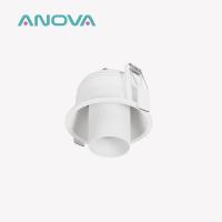 China Adjustable Recessed Spotlight Frame With Anti-Glare GU10 For Commercial Spaces for sale