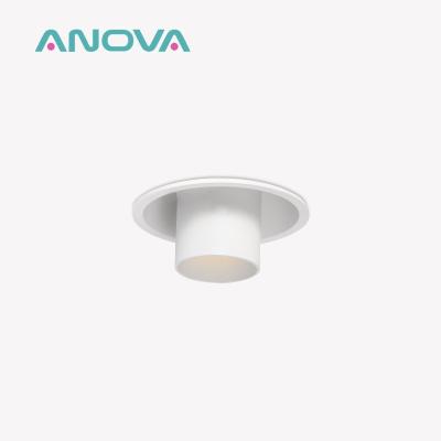 China Adjustable Recessed Spotlight Frame With Anti-Glare GU10 For Commercial Spaces for sale