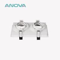 China Versatile Anti-Glare GU10 Recessed Spotlight Frame For Tailored Commercial Lighting Solutions for sale