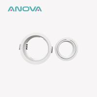 China Commercial Recessed Spotlight Frame 75mm Cut-Out GU10/MR16 Aluminum Anti-Glare Design for sale
