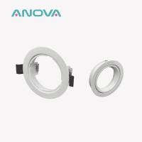 China Commercial Lighting Recessed Spotlight Frame With 20° Tilt And Rotating Housing for sale