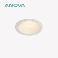 China Anti-Glare Recessed Spotlight Frame Semi-Recessed GU10/MR16 Compatible for sale