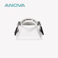 China IP44 GU10 Recessed Spotlight Anti-Glare Aluminum  Frame For Commercial for sale