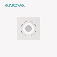 China Recessed Spotlight Frame Round Aluminum 60mm Cut-out MR16 GU10 IP44 Rated for sale