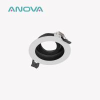 China Recessed Spotlight Downlight Frame Anti-Glare GU10 MR16 Commercial Adjustable for sale