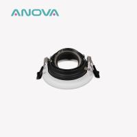 China Recessed Spotlight Downlight Frame Anti-Glare GU10 MR16 Commercial Adjustable for sale