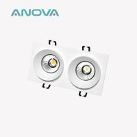 China DIY Recessed Spotlight for Commercial Lighting | GU10 MR16 Two-End Frame for sale