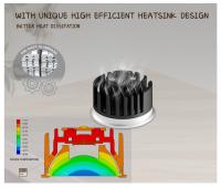 China Full Spectrum MR16 Module 7W IP65/ IP20 Efficient Heat Sink Commercial Lighting for sale