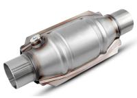 China Overall 11'' Ceramic Universal Catalytic Converter 2.5'' Inlet Outlet 53005 for sale