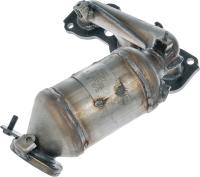 China Lexus / Toyota 2002 - 2008 Front Catalytic Converter With Integrated Exhaust Manifold for sale