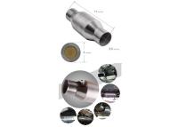 China 01801 High Flow Catalytic Converter 2.5 Mesh 400 High Flow Cat 2.5 Inch for sale