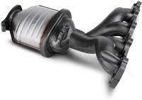 China Nodular Cast Iron Catalytic Converter 2007 2008 Saturn Aura 2.4L for sale