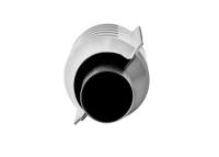 China EPA 2.5 Inch High Flow Universal Catalytic Converter 410250 for sale