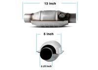 China EPA 2.5 Inch High Flow Universal Catalytic Converter 410250 for sale