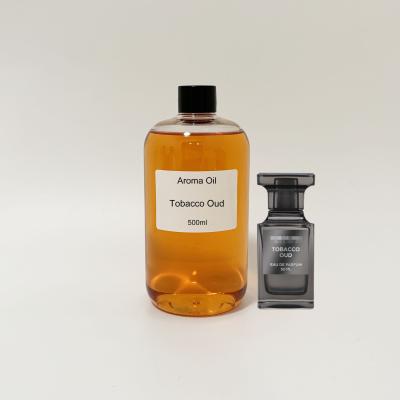 China Tobacco Oud Scent Diffuser Oil Alcohol Free Essential Oil for Commercial Use with High Concentration IFRA Certification for sale