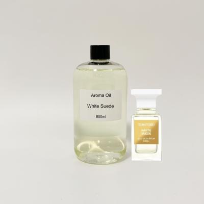 China White Suede Fragrance Oil - Alcohol-Free Perfume Oil for Body Products | High Concentration & IFRA Certified for sale