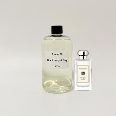 China Blackberry & Bay Hotel Scent Machine Oil - Commercial Waterless Fragrance Oil with IFRA Certification for Diffusers and Soap Bases for sale