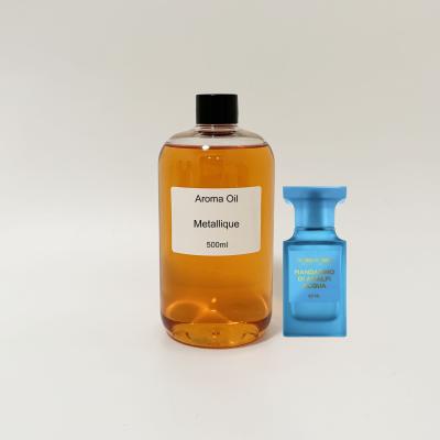 China Metallique Pure Aroma Oil High Concentrated Alcohol Free for Hotel Scent Diffusers 100ml for sale