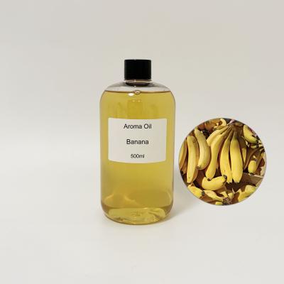 China Banana Fruit Scent Aroma Oil - High Concentration Formula for Diffusers & Humidifiers | IFRA Certified for sale