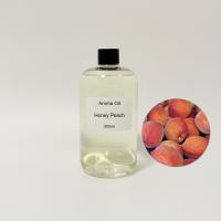 China Honey Peach Fruit Scent Waterless Aroma Oil - High Concentration IFRA Certified for Perfume & Room Spray Making for sale
