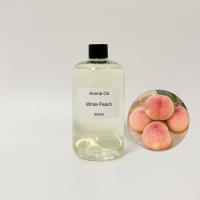China White Peach Hotel Lobby Scented Oil - High Concentration IFRA Certified Fragrance for Commercial Scent Marketing for sale