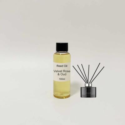 China Velvet Rose & Oud Reed Diffuser Oil - High Concentration Alcohol Free IFRA Certified for Home and Personal Care for sale