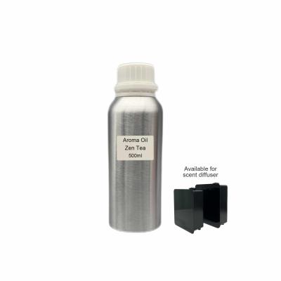 China Zen Tea Scent Oil 500ml for Aroma Dispenser - High Concentration Fragrance with IFRA Certification for sale