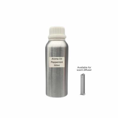 China Peppermint Aroma Oil for HVAC Scent Diffuser - High Concentration Essential Oils in 4L and 500ml Sizes for sale