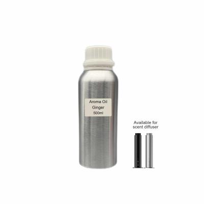 China Ginger Aroma Essential Oil for Ultrasonic Diffusers - 4L & 500ml Bottles with IFRA Certification for Scent Marketing for sale