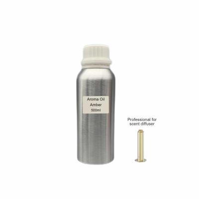 China Amber Aroma Oil for Lobby Scent Diffuser Fragrance Oil 500ml IFRA Certified for sale