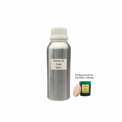 China Cake Fragrance Oil for Candle Diffuser Long Lasting Aroma Oil 500ml 4L IFRA Certified for sale