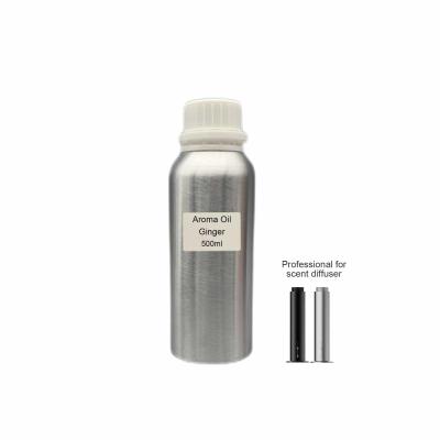 China Ginger Aroma Essential Oil for Ultrasonic Diffusers - 4L & 500ml Bottles with IFRA Certification for Scent Marketing for sale