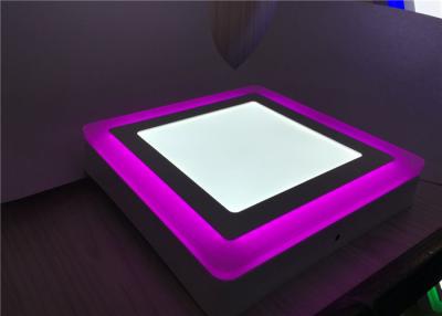 China surface mounted  double color round square LED panel light  for club lighting for sale