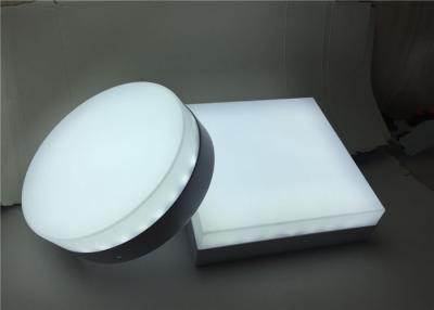 China Surface Mounted Frameless LED Panel Light Warm White With Aluminum Alloy Shell for sale