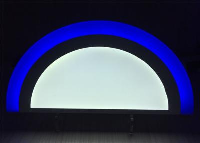 China Energy Saving Surface Semi Circle Wall Light IP20 Decorative Panel 9w + 3w for sale