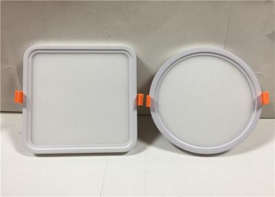 China Flat Square 9W SMD LED Panel Light Springs Adjustable Cut Hole Freely CRI 80 for sale
